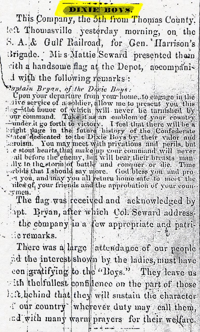 Dixie Boys - Thomasville History Center